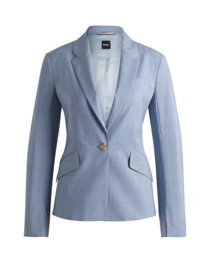 Hugo JIA4 Wool Suit Jacket BLU S Hugo JIA4 Wool Suit Jacket BLU S