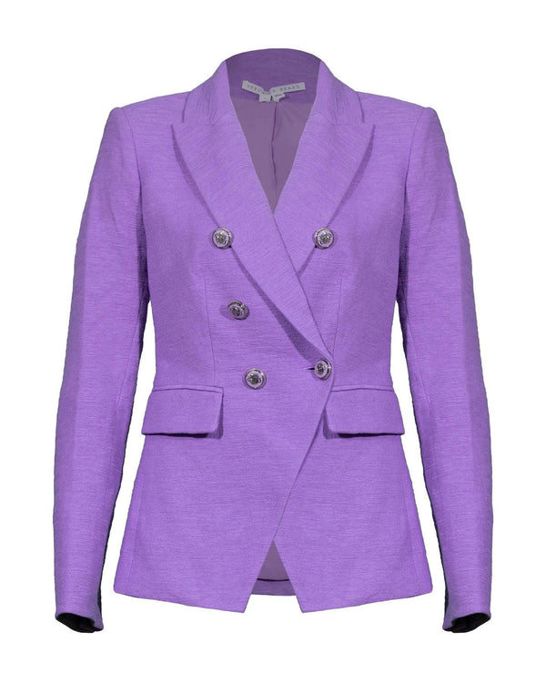 Veronica Beard Miller Dickey Jacket Violet – BLU'S