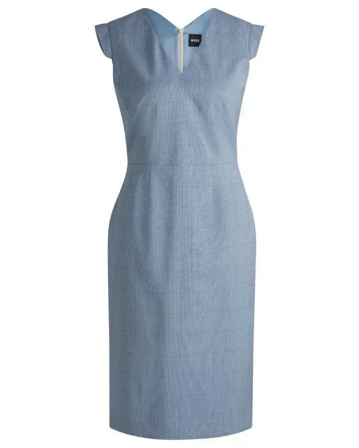 Hugo Docia Dress BLU S hugo-docia-dress-blu-s