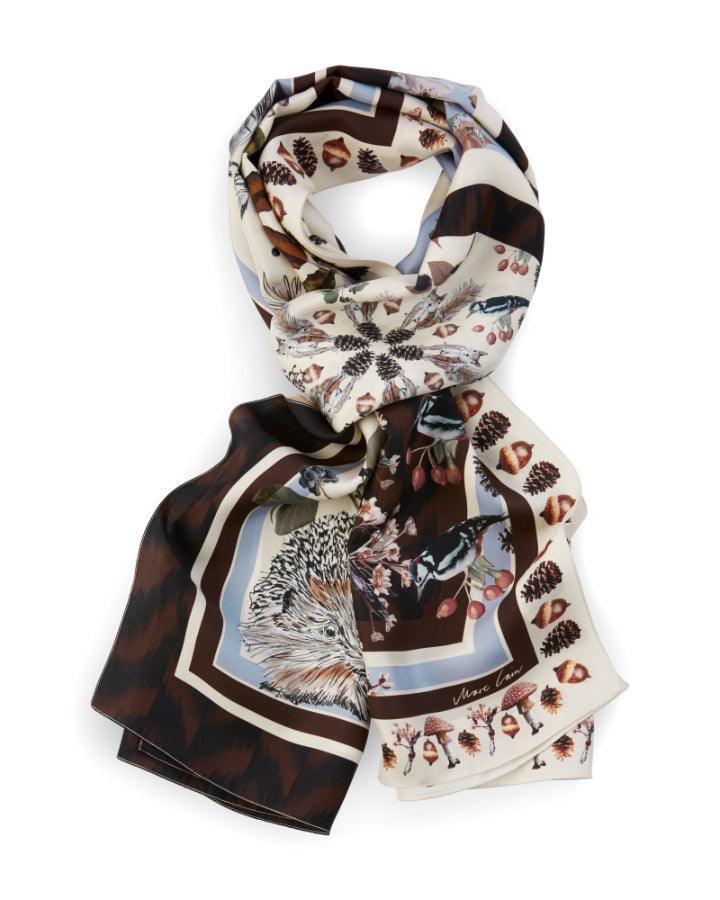 Marc Cain Out Of The Woods Print Scarf – BLU'S