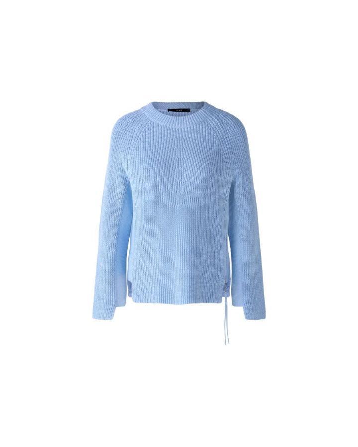 Oui Rubi Cotton Ribbed Pullover – BLU'S