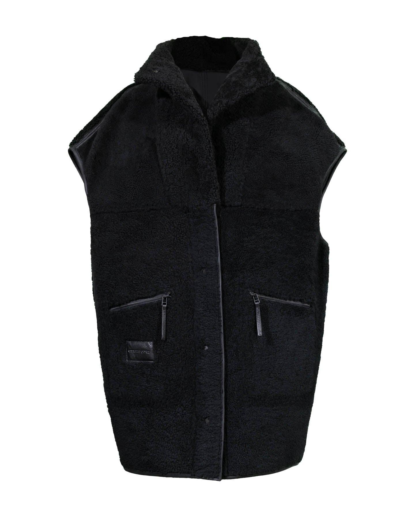 Josh Reversible Shearling Vest – BLU'S