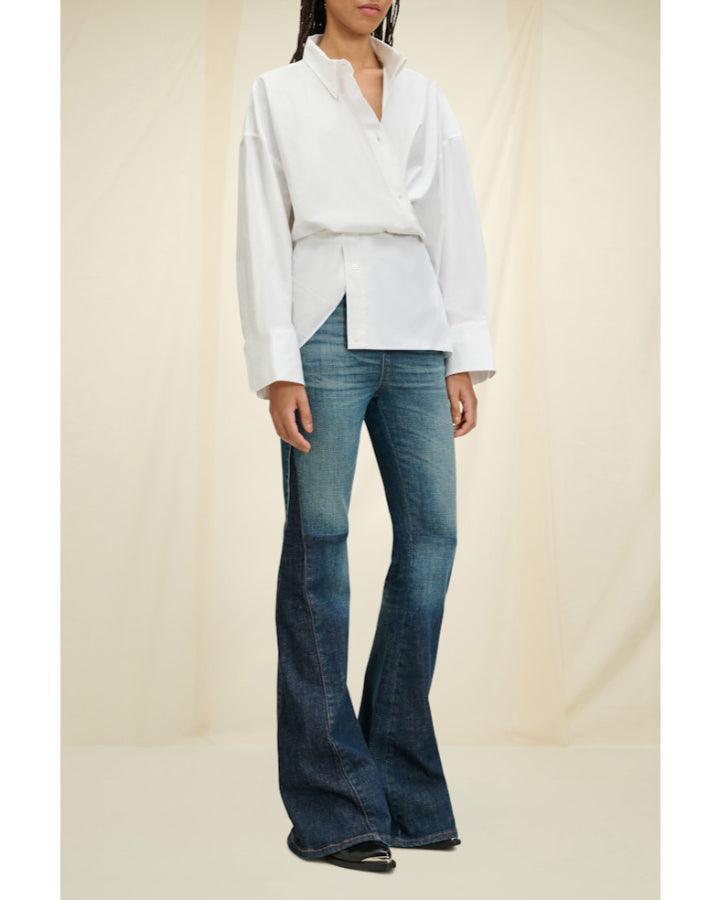 Dorothee Schumacher Poplin Power Wrap Detail Blouse – BLU'S