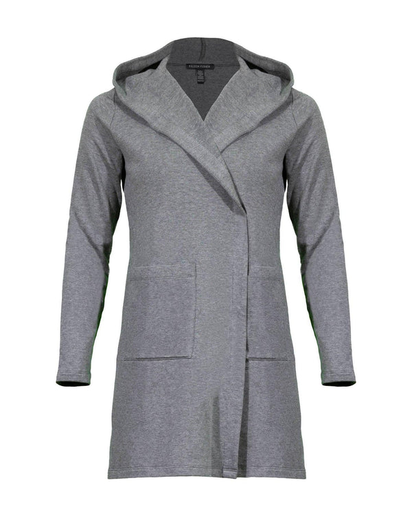 Eileen Fisher Hug Terry Hooded Jacket – BLU'S