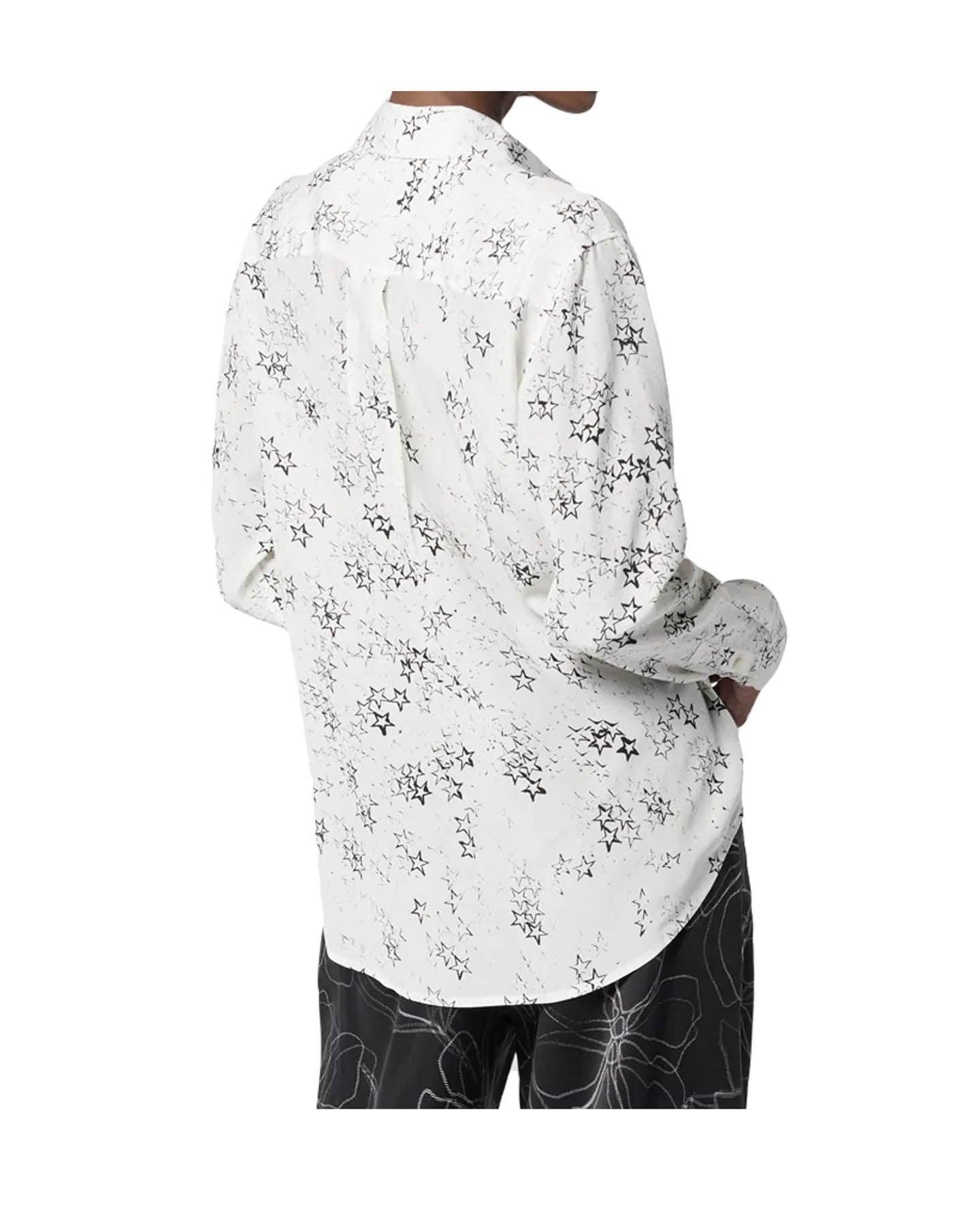 Signature Stary Print Silk Shirt – BLU'S