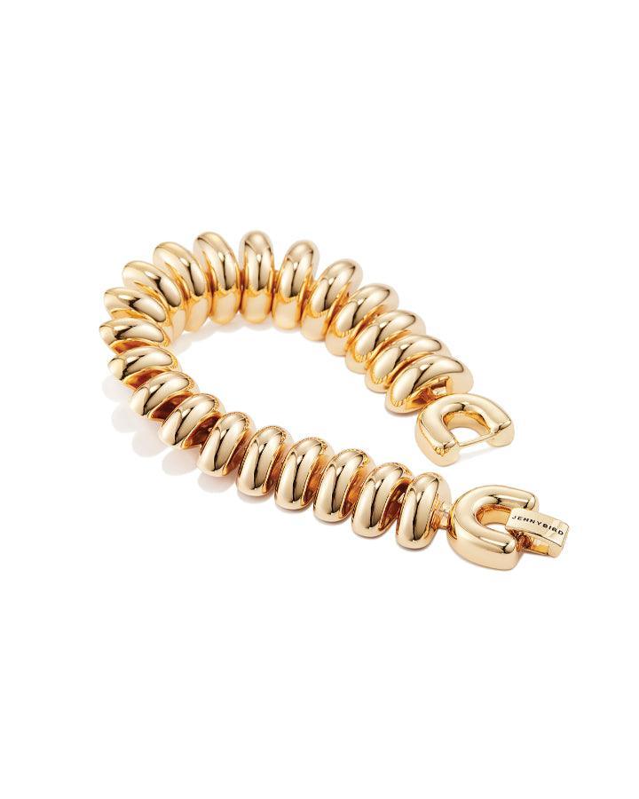 Sofia Mega Bracelet Gold – BLU'S