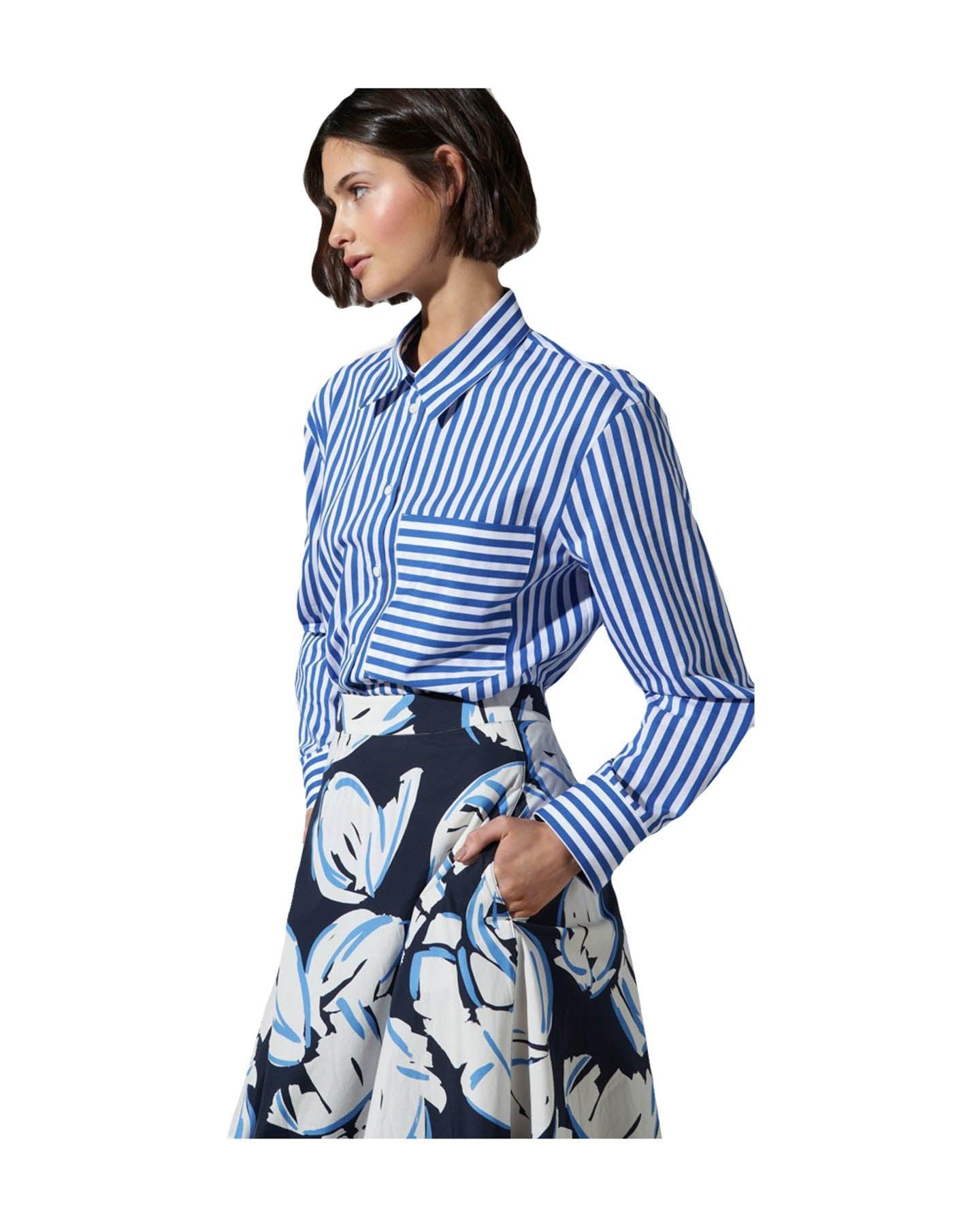 Positano Stripe Shirt – BLU'S
