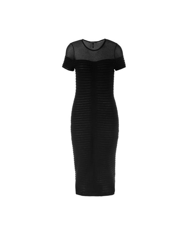 Marc Cain Figure Hugging Sheer Knit Dress – BLU'S
