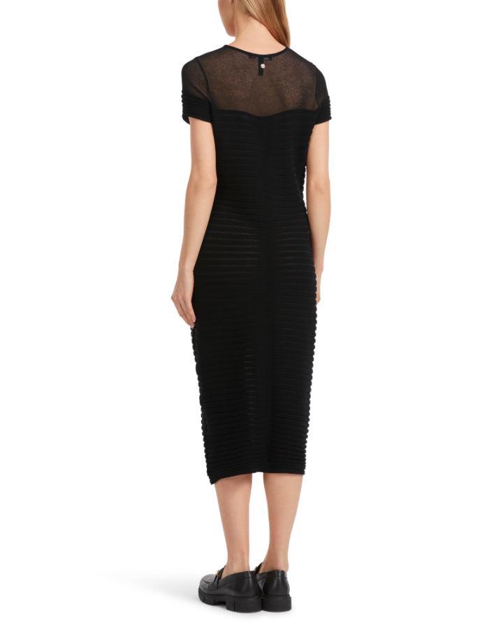 Marc Cain Figure Hugging Sheer Knit Dress – BLU'S