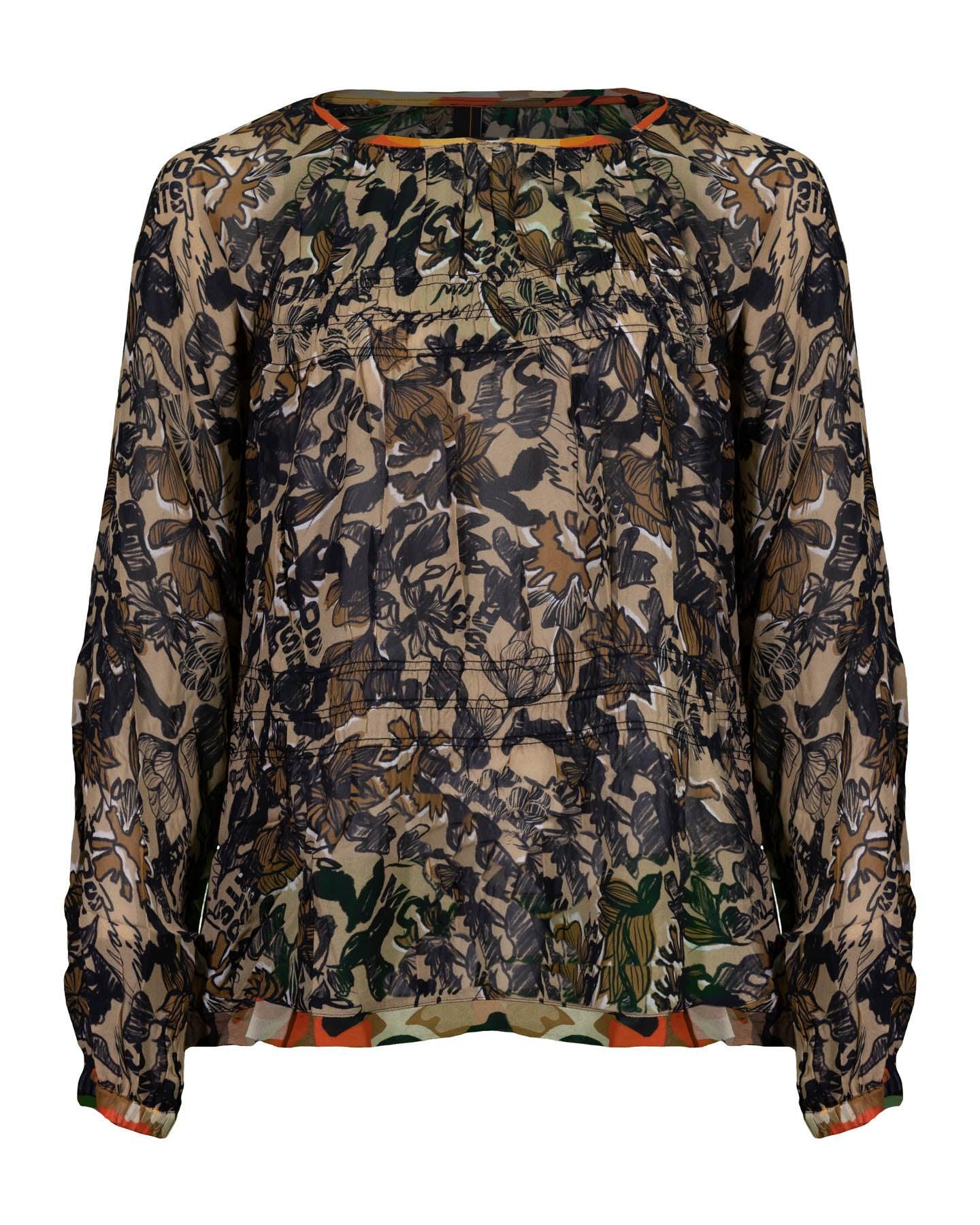 Flowy Print Blouse – BLU'S