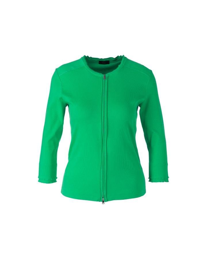 Rib 2-Way Zip Jacket – BLU'S