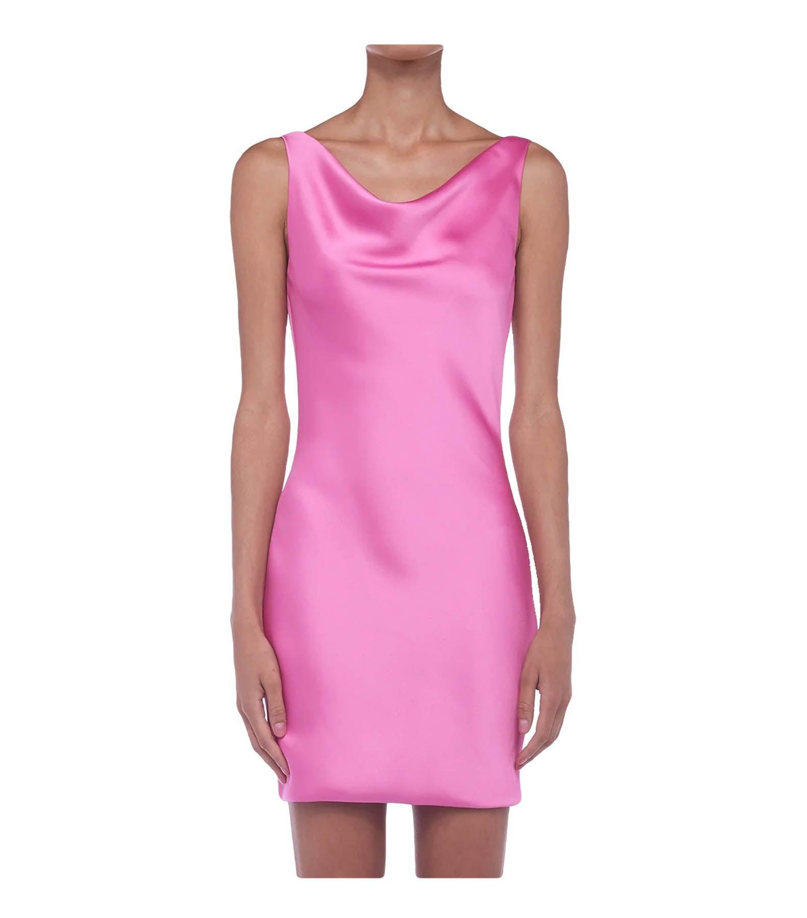 Norma Kamali Maria Satin Mini Dress – BLU'S