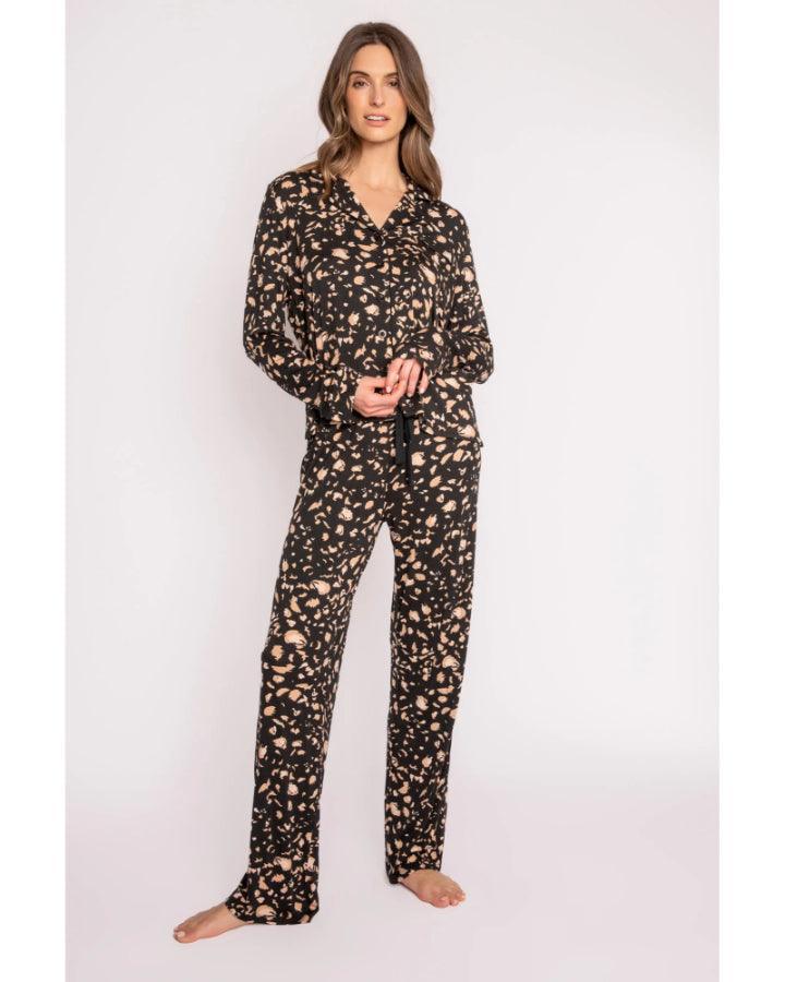 Black Cheetah PJ Set – BLU'S