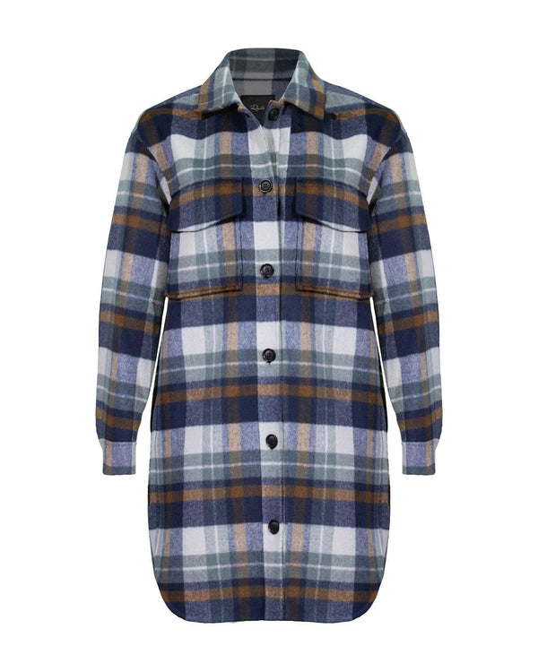 Jaro Wool Plaid Coat – BLU'S