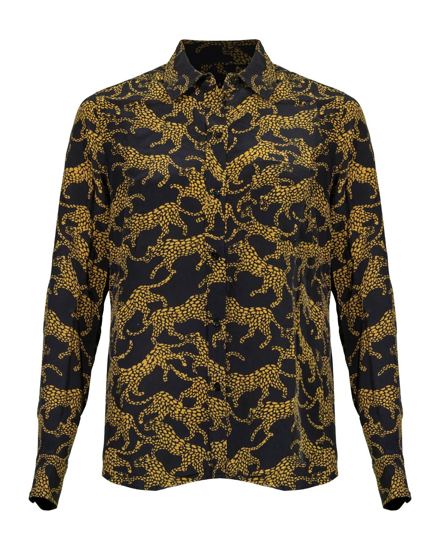 Kate Lynx Print Shirt – BLU'S