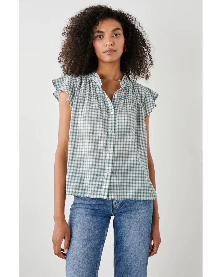 Ruthie Micro Plaid Shirt – BLU'S
