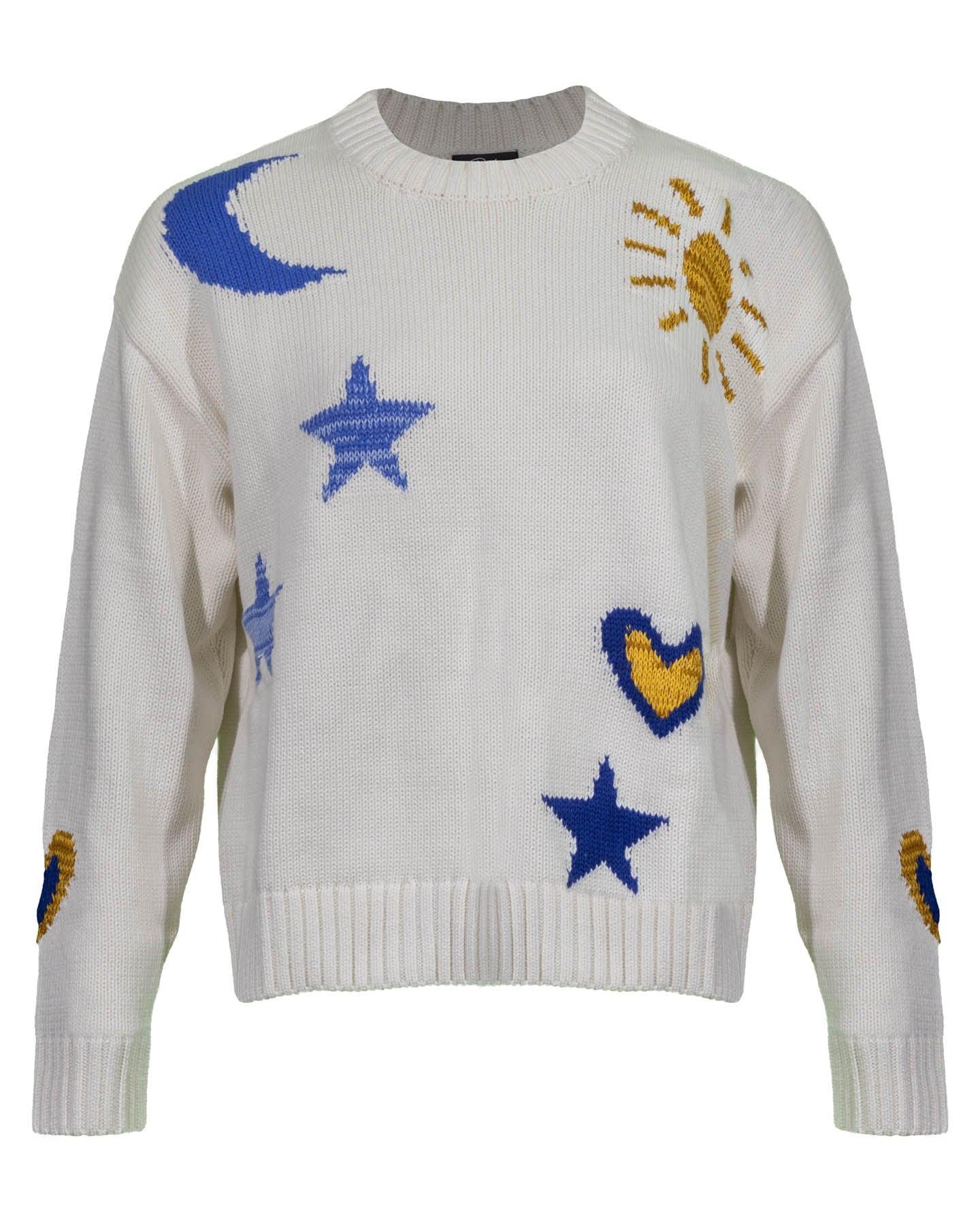Zoey Galaxy Sweater – BLU'S