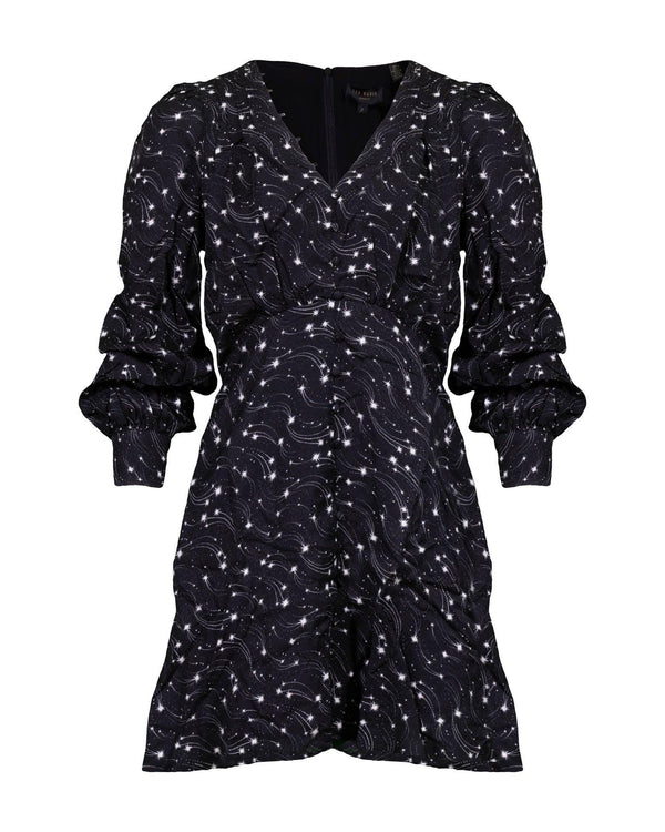 Gemmi Print Mini Dress – BLU'S